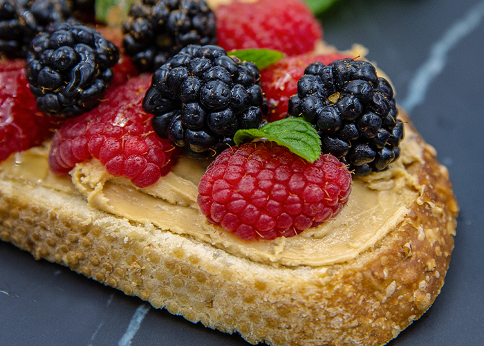 Fancy Cashew Butter Toast - Real Cashew